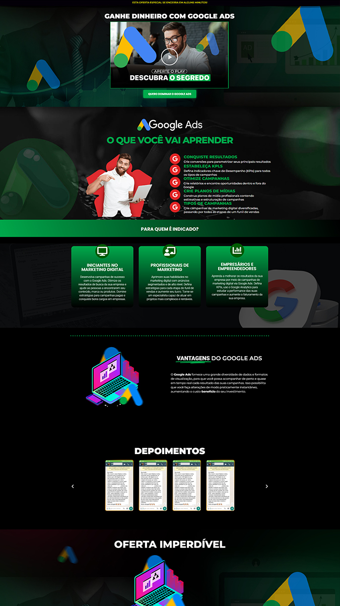 Modelo Google Ads - Pollos Digital